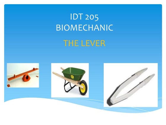 Lever and Its Types | PPTX