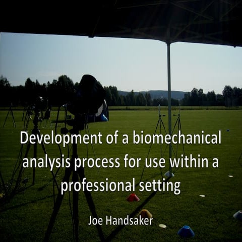 Biomechanical Analysis Biomechanics Of Human Movement And Its Clinical