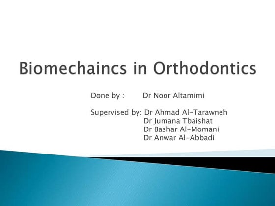 Orthodontic bracket Prescription chart | PDF