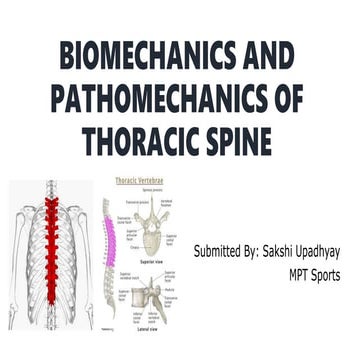 BIOMECHANICS AND PATHOMECHANICS OF THORACIC SPINE.pptx