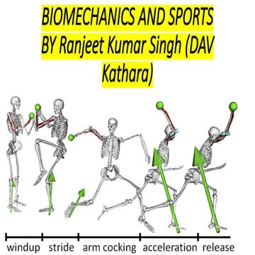 BIOMECHANICS AND SPORTS and the application based on biomechanics.pptx