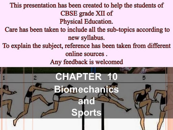 1. introduction of biomechanics | PPT