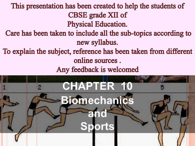 1. introduction of biomechanics | PPT