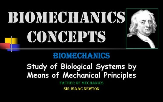 1. introduction of biomechanics | PPT