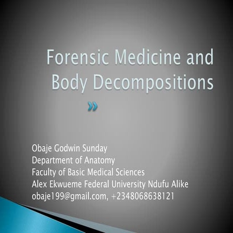 stages of decomposition | PPTX