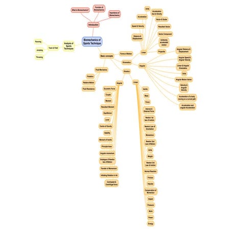 Biomechanics mind mapping | PDF | Physics | Science