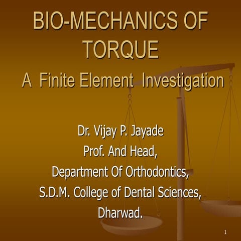 Biomechanics of torque control | PPT