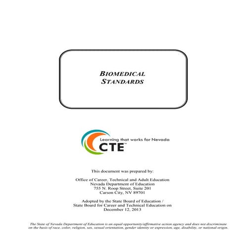 Biomedical standards | PDF