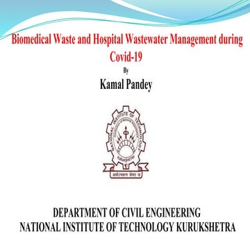 Biomedical waste and hospital wastewater management.ppt