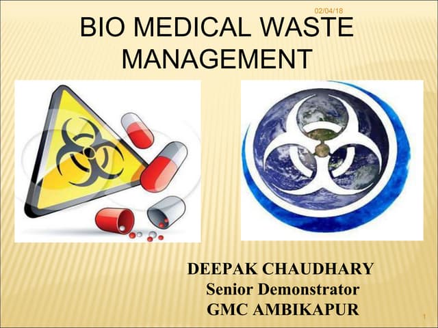 Biomedical waste management_ppt | PPTX