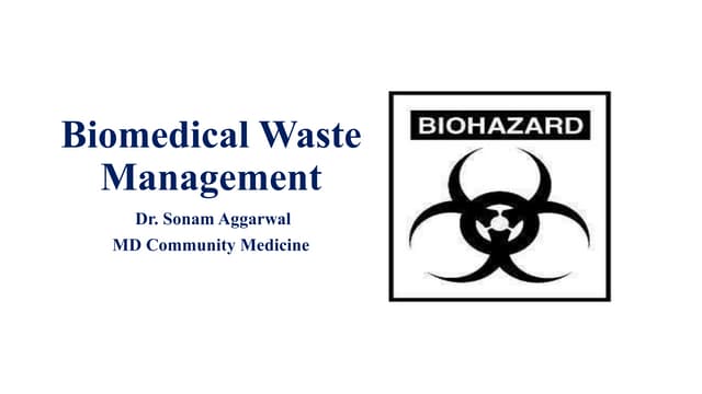Biowaste management | PPTX