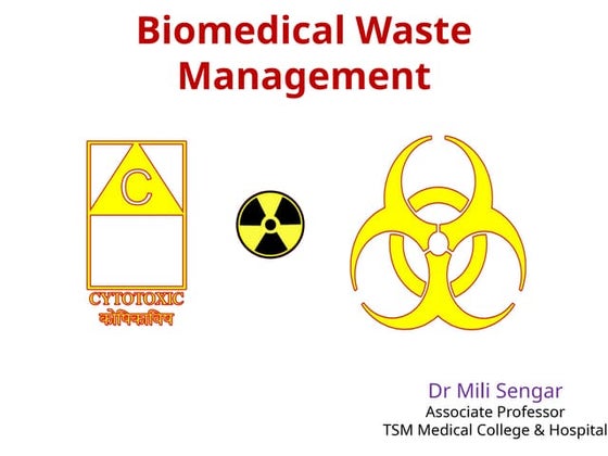 Hospital waste management | PPTX | Infectious Diseases | Diseases and ...