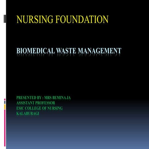 Biomedical waste management_ppt | PPTX