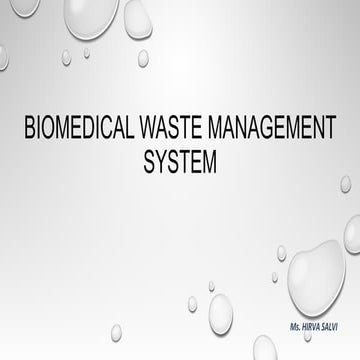 Biowaste management | PPTX