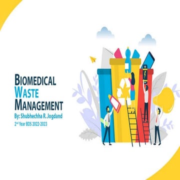 Biomedical Waste Ppt Biomedical Waste Ppt Biomedical Waste Ppt