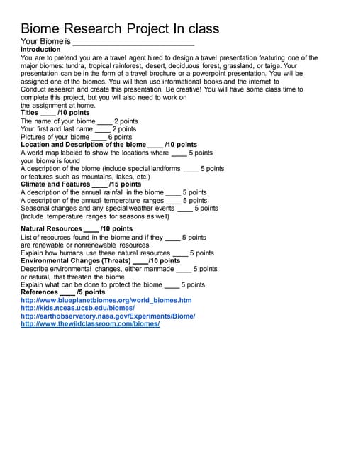 Biome travel brochure directions | PDF