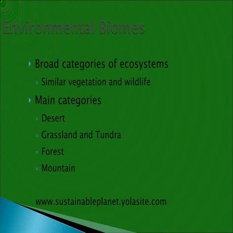 Biomes | PPT