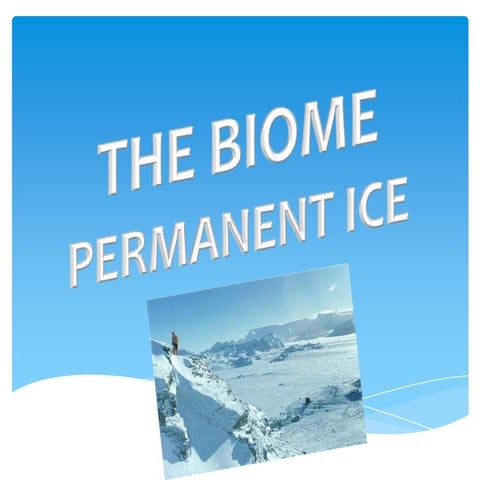 The Biome Permanent Ice | PPTX