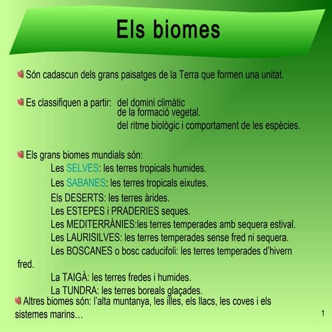 Biomes | PPT