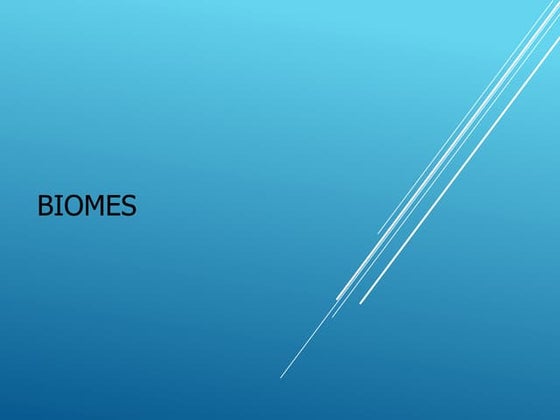 Biome projects | PPT