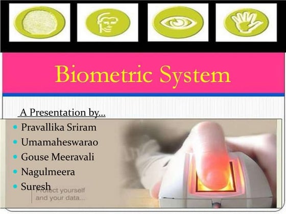 Biometric Authentication PPT | PPT