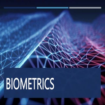 biometrics-ppt. | PPTX