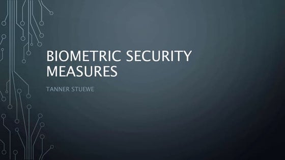 Biometrics | PPT