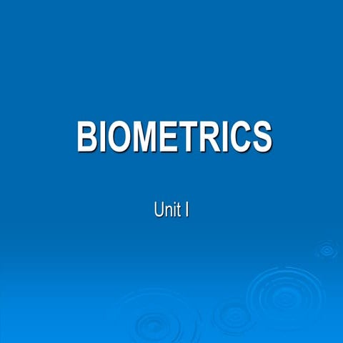 Biometric unit 1.pptx