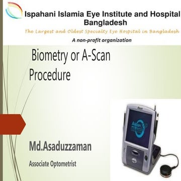 Biometry procedure | PPT