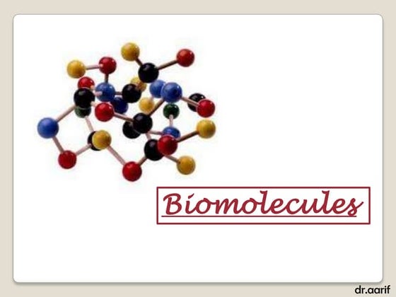 Biomolecules | PPT
