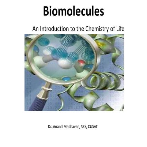Biomolecules | PPTX