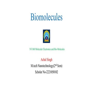 Micromolecules and Macromolecules | PPTX