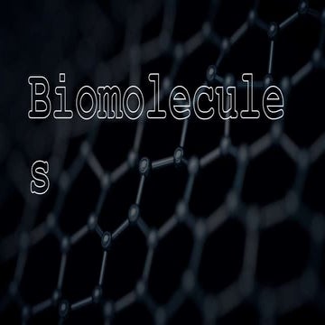 Biomolecules Chemistry 10 4th quarter.pptx