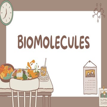 Biomolecules Biomolecules Biomolecules Biomolecules | PDF