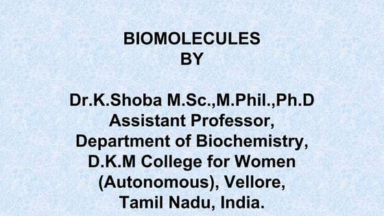 Biomolecules_Class_12_Chemistry.pptx biomolecules | PPT