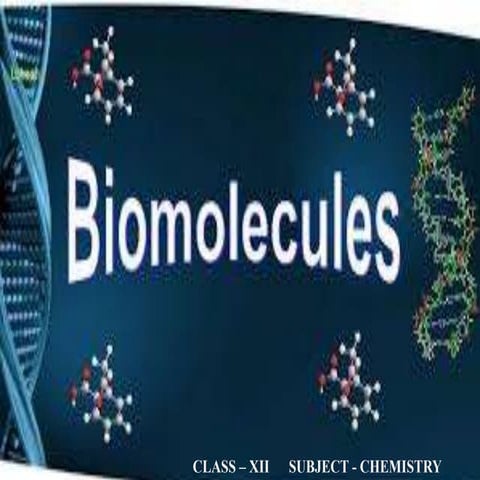 Biomolecules | PPTX