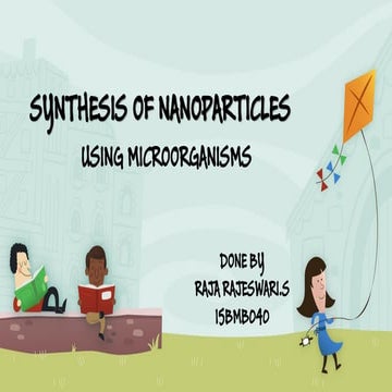 synthesis of nanoparticles using microbes | PDF