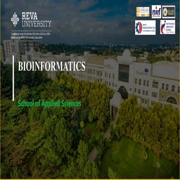 Bioinformatics Algorithms And Its Basics Pptx Databases Computer
