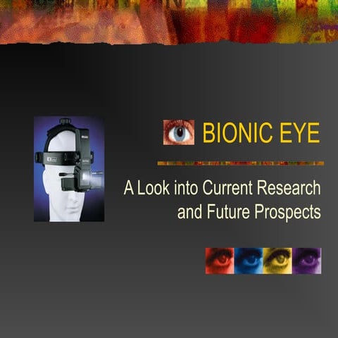 Bionic eyes | PPT