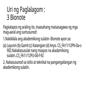 BIONOTE.pptx............................ | PPTX