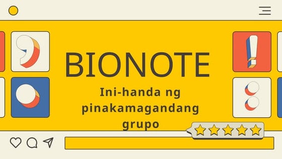 3 - BIONOTE.pptx bionote (biographical notes) | PPTX