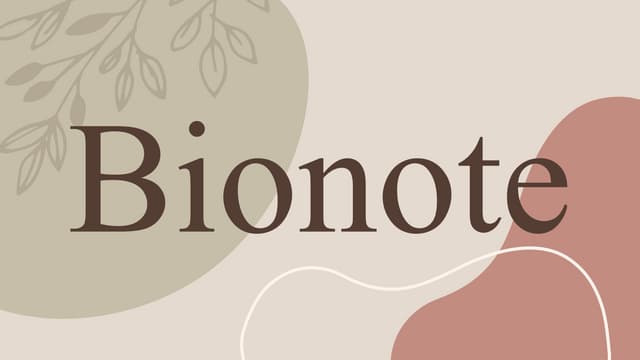 3 - BIONOTE.pptx bionote (biographical notes) | PPTX