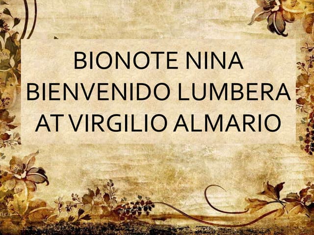 Benjamin Pascual & Buenaventura S. Medina | PPTX