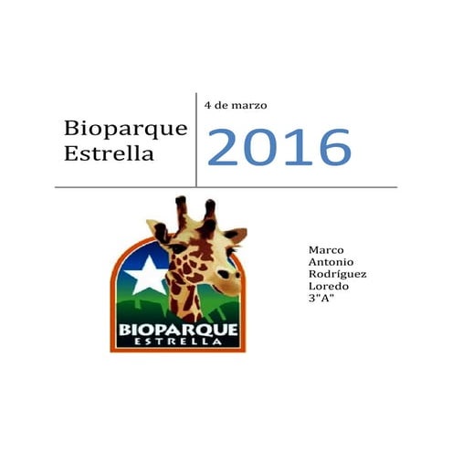 Bio parque estrella | PDF
