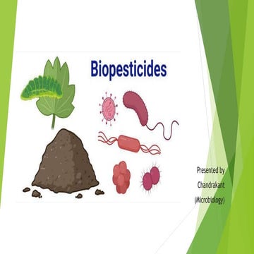 Biopesticide. pptx. | PPTX