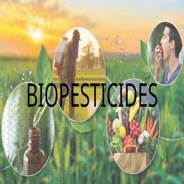 BIOPESTICIDES, TYPES, MERITS AND DEMRITS | PPT