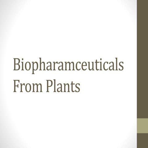 Biopharming | PPTX