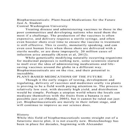 Biopharming - Introduction, Application, benefits and potential threats ...