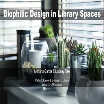Biophilic Design in Library Spaces | PDF