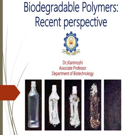 Biopolymers presentation | PPTX